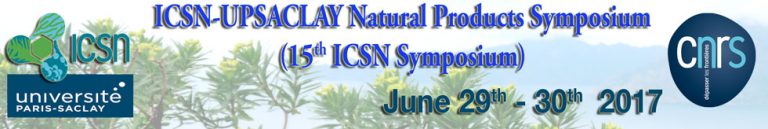 CONFÉRENCE ET POSTER AU SYMPOSIUM « SUBSTANCES NATURELLES ICSN-UPSAY ...